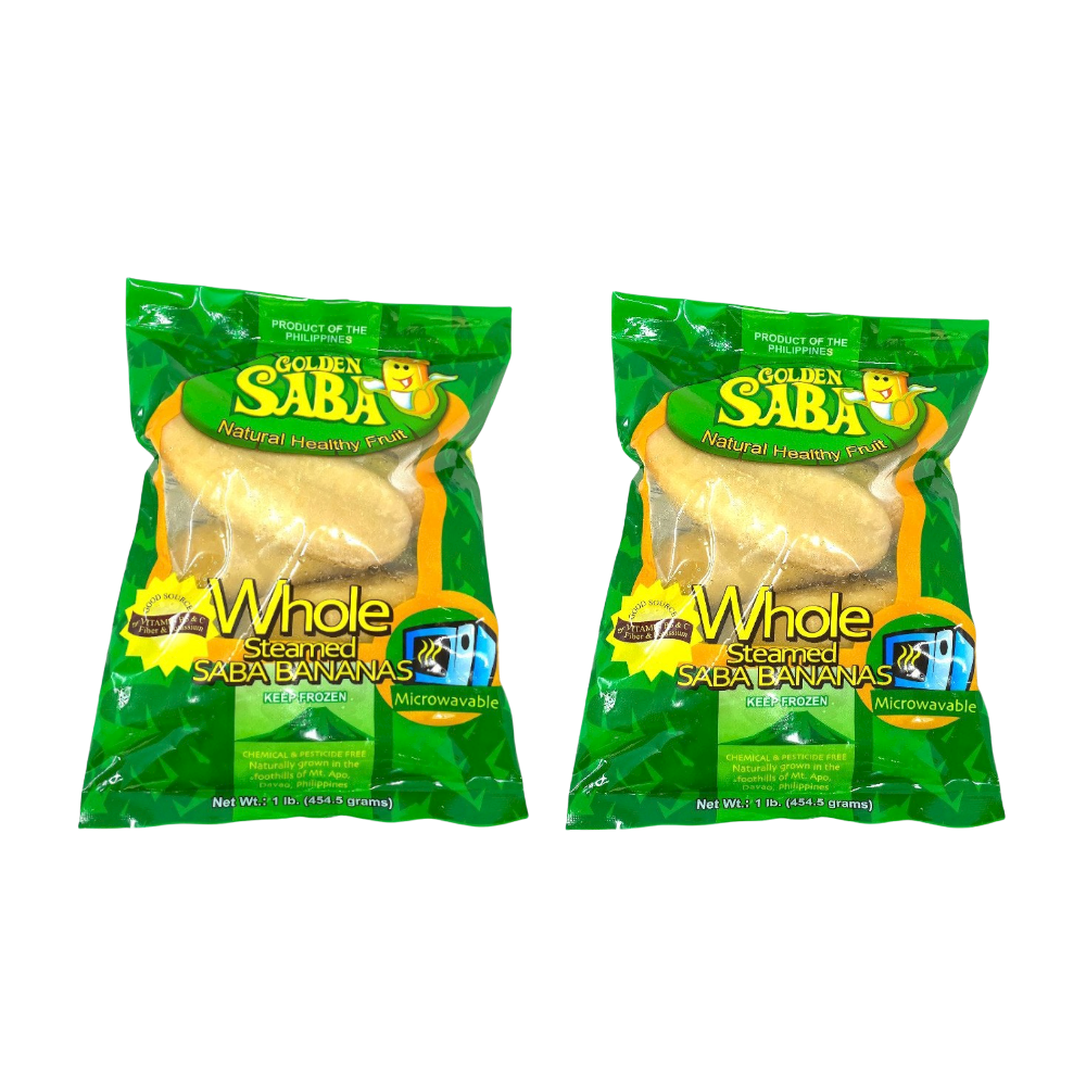 Golden Saba Whole Steamed Saba Bananas 2 pack – Al Premium Food Mart ...