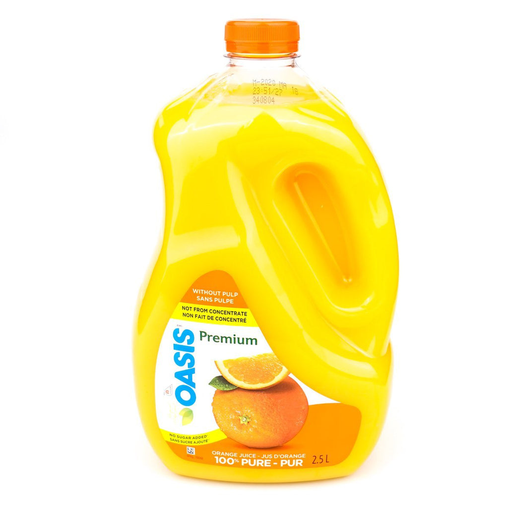 Oasis 100% Pure Orange without Pulp – Al Premium Food Mart - Mississauga